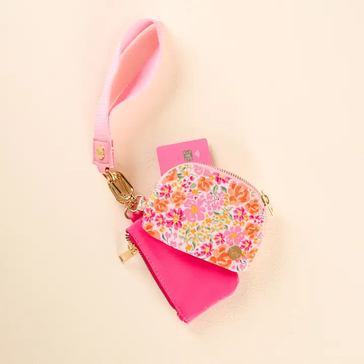 Darling Effect Pouch Wristlet – Wildflower / Texaholic®