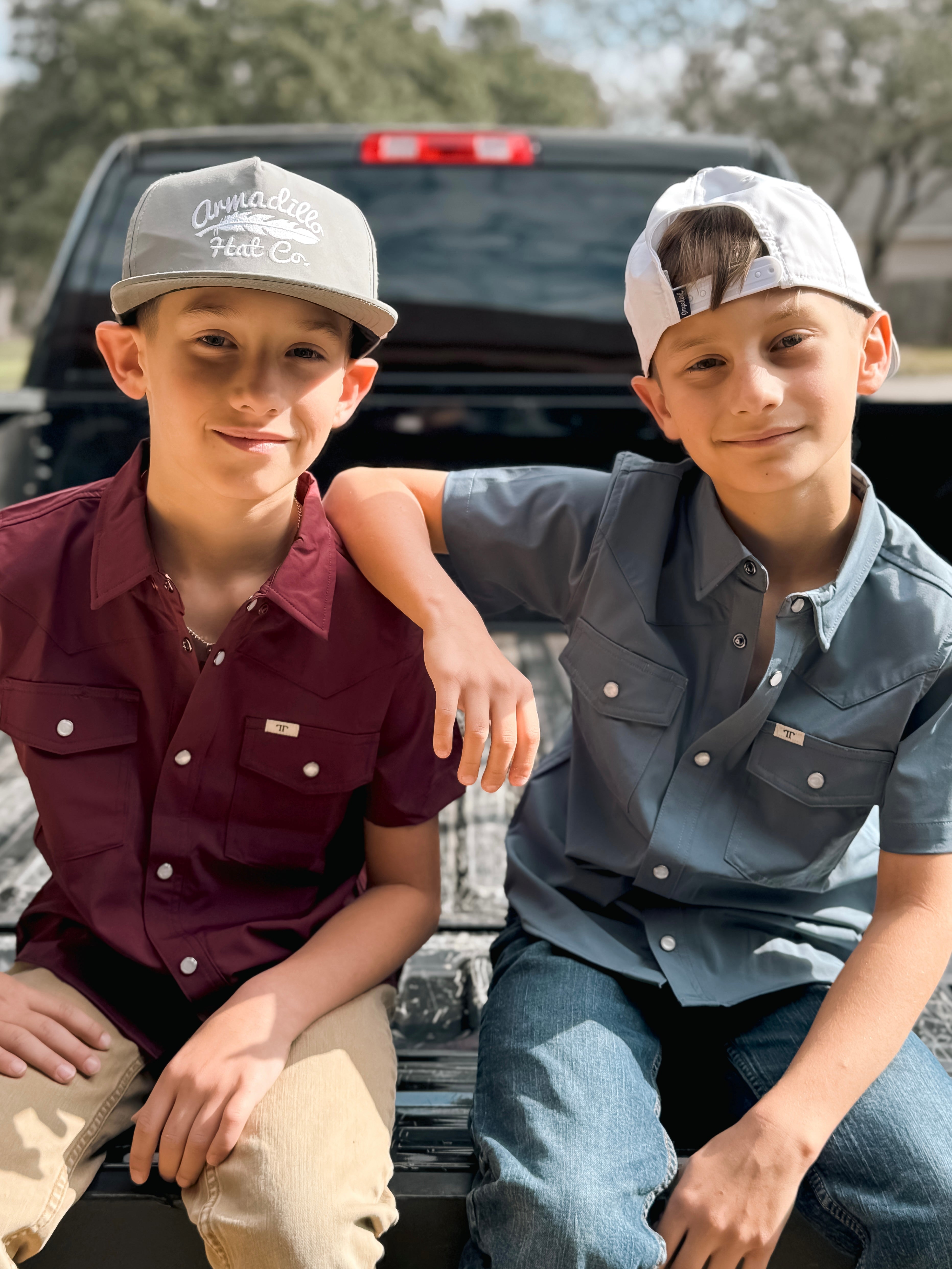 BR Boys Ferrell Core Shirt – Wildflower / Texaholic®